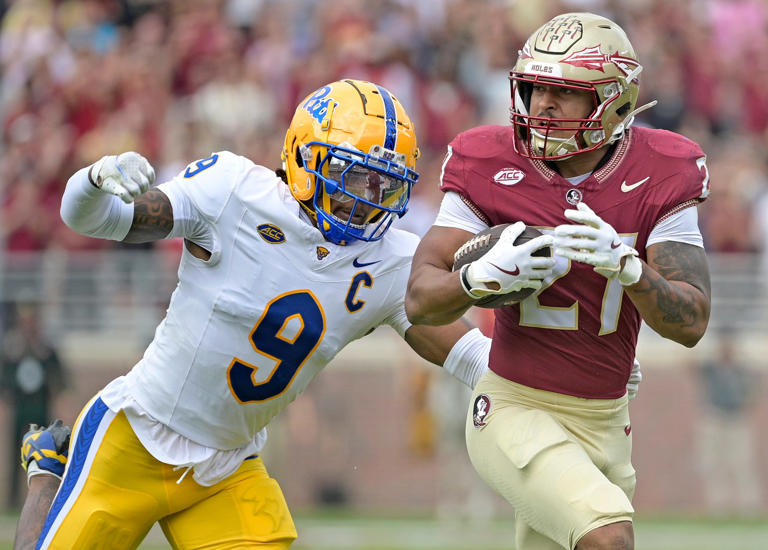 Pitt stuns FSU 34-31 at Doak, sends Seminoles to third consecutive loss ...