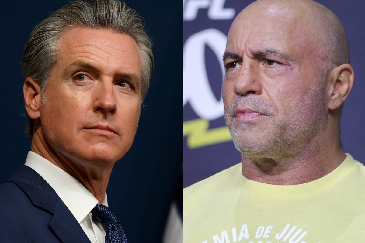 Gavin Newsom compares Joe Rogan to Trump in latest attack on podcaster ...