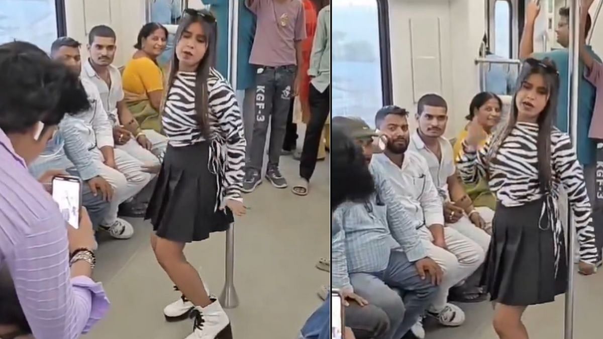 'Kaise Thumka Laga Rahi Hai!': Young Girl Performs Pole Dance Inside ...
