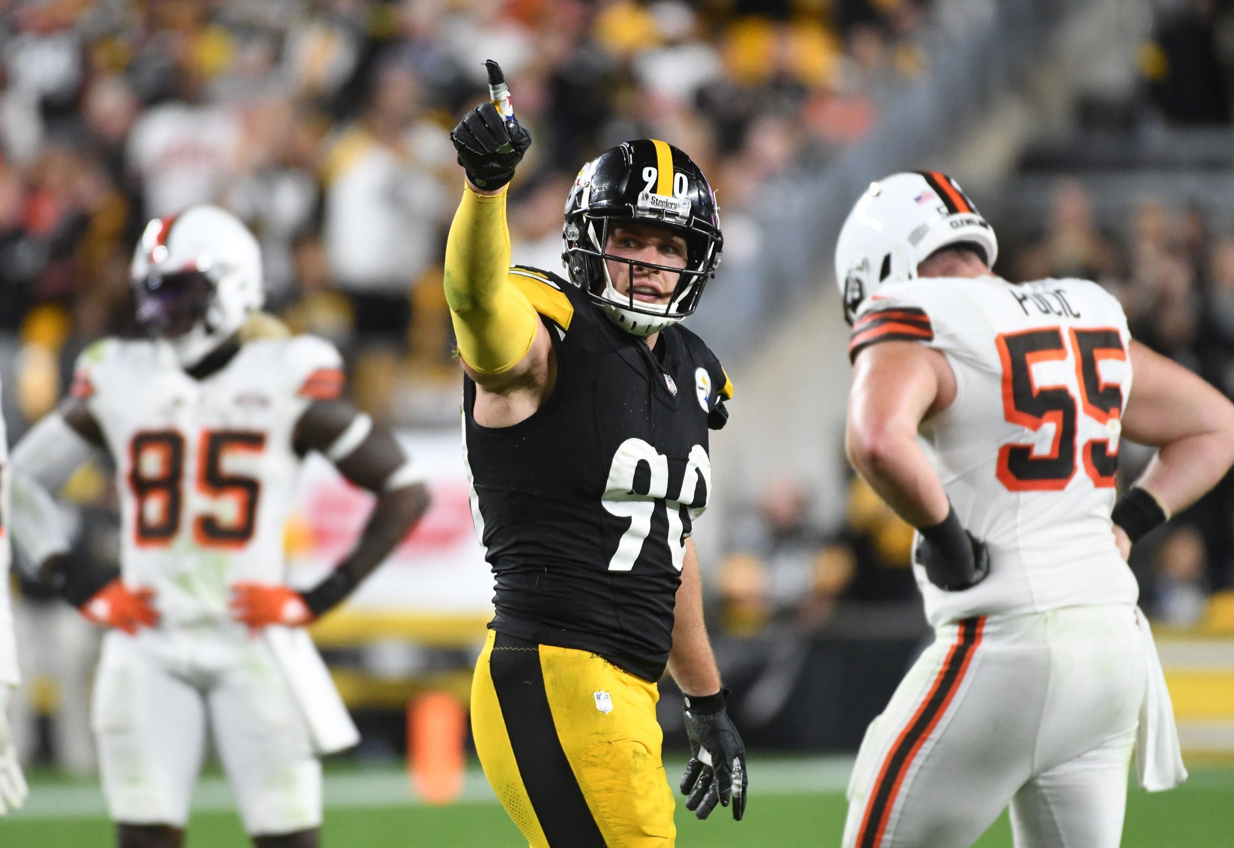 A 1st for TJ Watt as he preps for Browns matchup