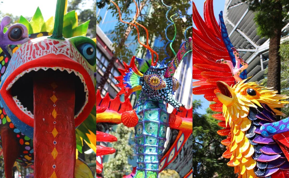 Alebrijes monumentales tomarán las calles de la CDMX rumbo al Día de ...