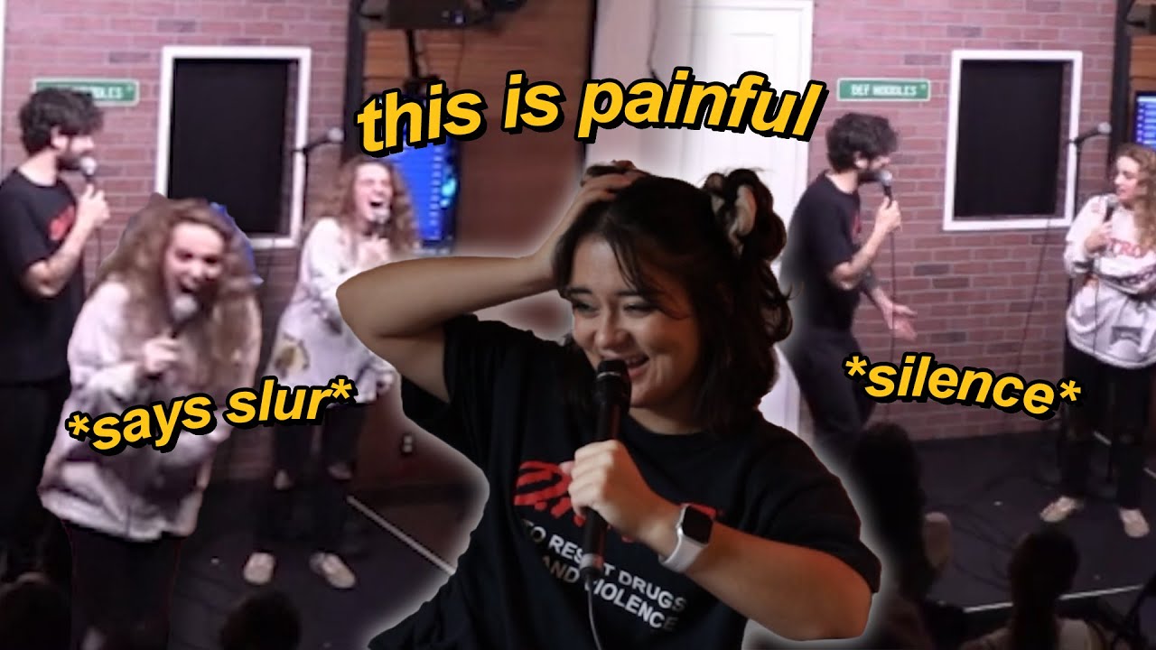 Laughing through painful comedy