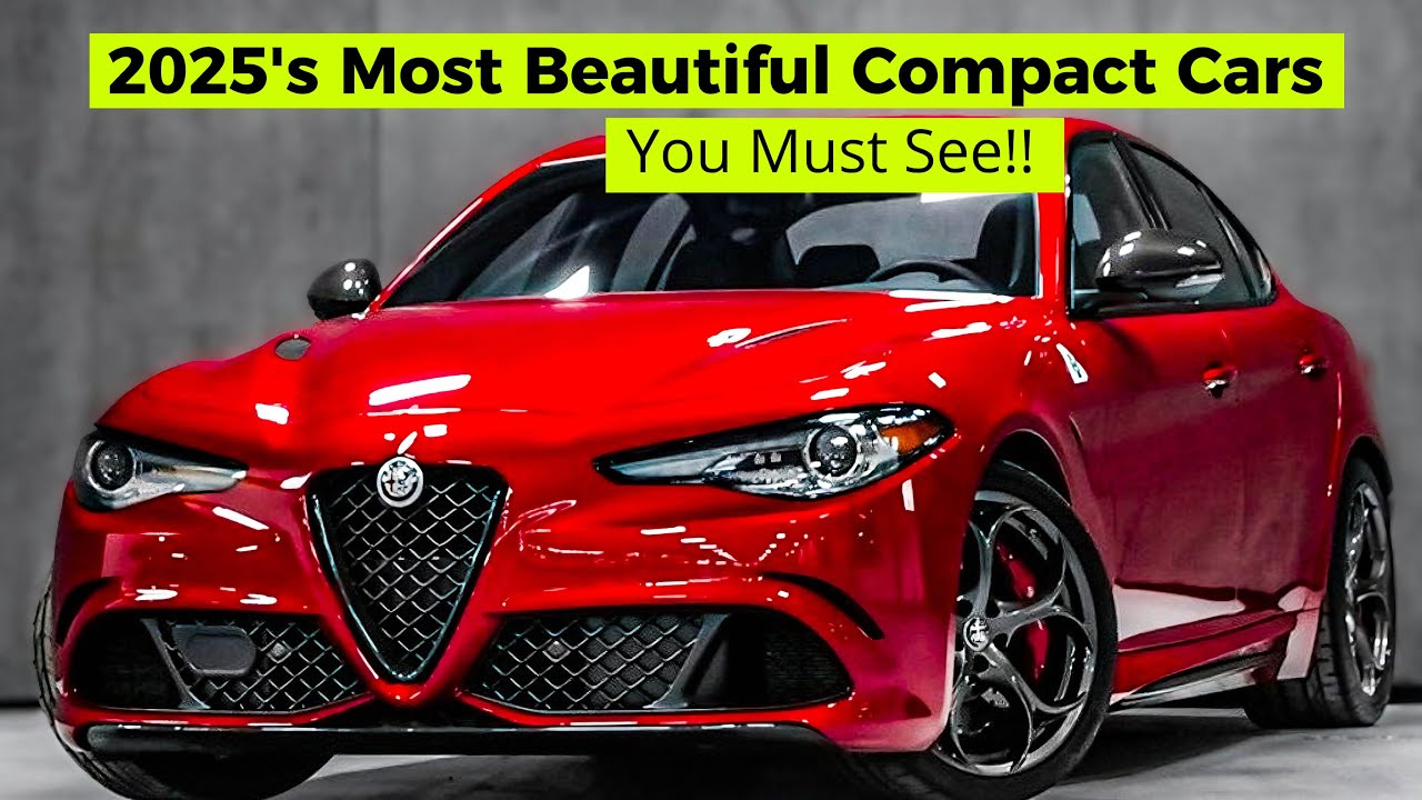 2025's The 10 Most Beautiful Compact Cars!