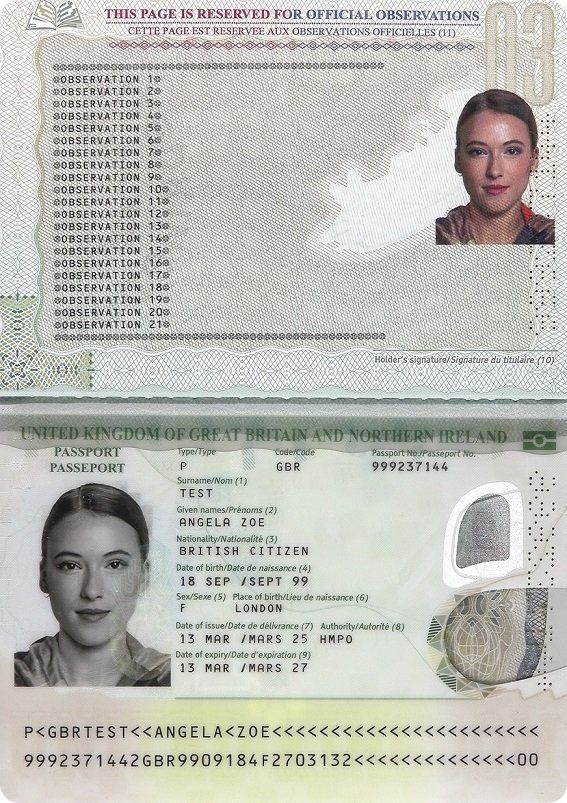 New British passport design unveiled after five years