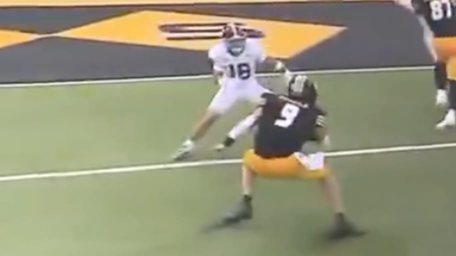 Missouri's Beau Pribula Juked Alabama Defender With Perfect Head Fake ...