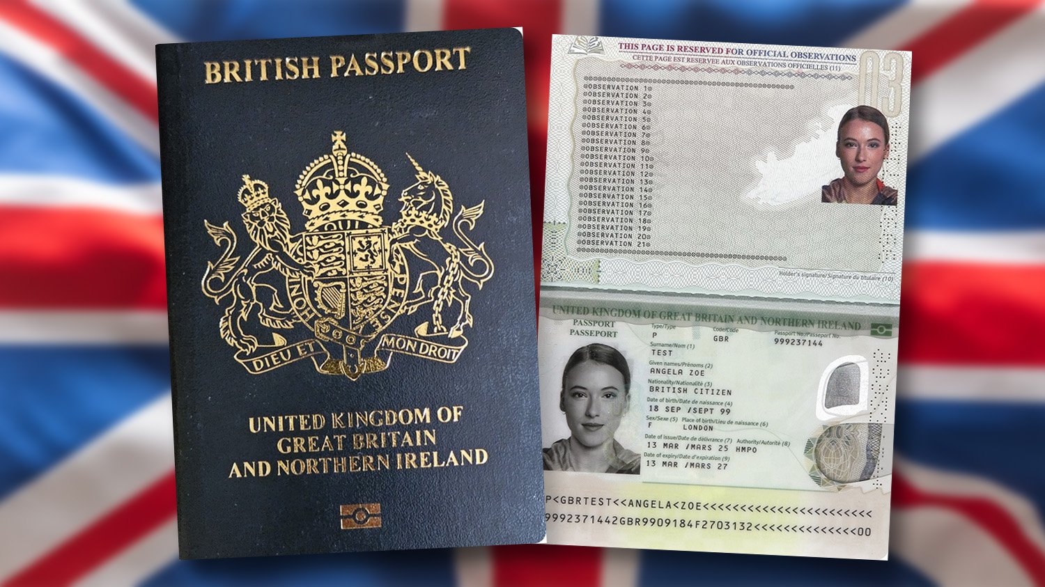 New British passport design unveiled after five years