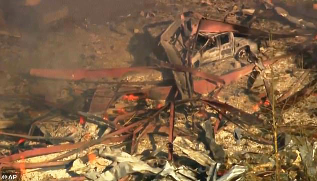 Satellite image shows devastation after bomb factory blast: 18 feared ...