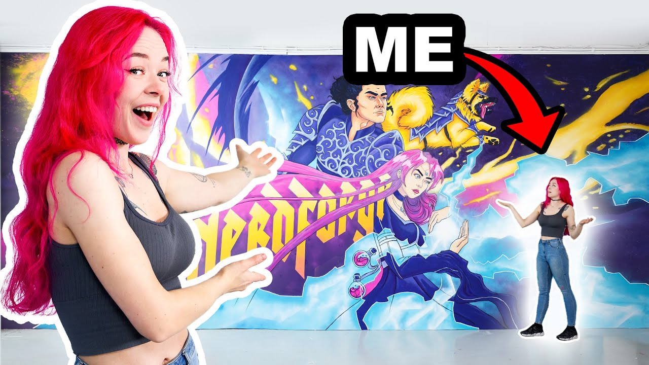 I painted a massive 6-meter mural in our studio!