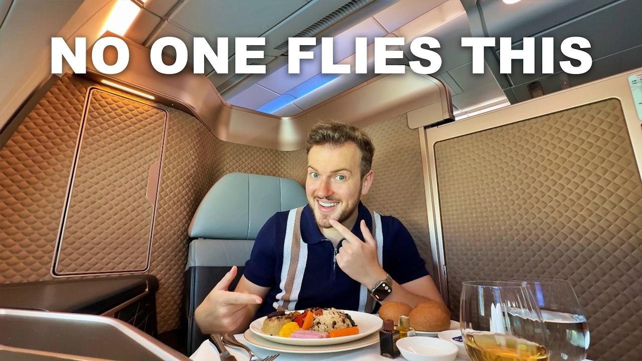 I experienced the world's rarest first class ️