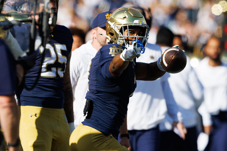 Notre Dame football vs. N.C. State, how the points were scored