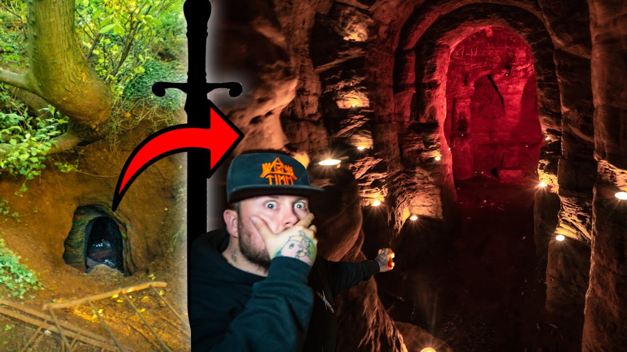 Exploring secret underground Templar spots