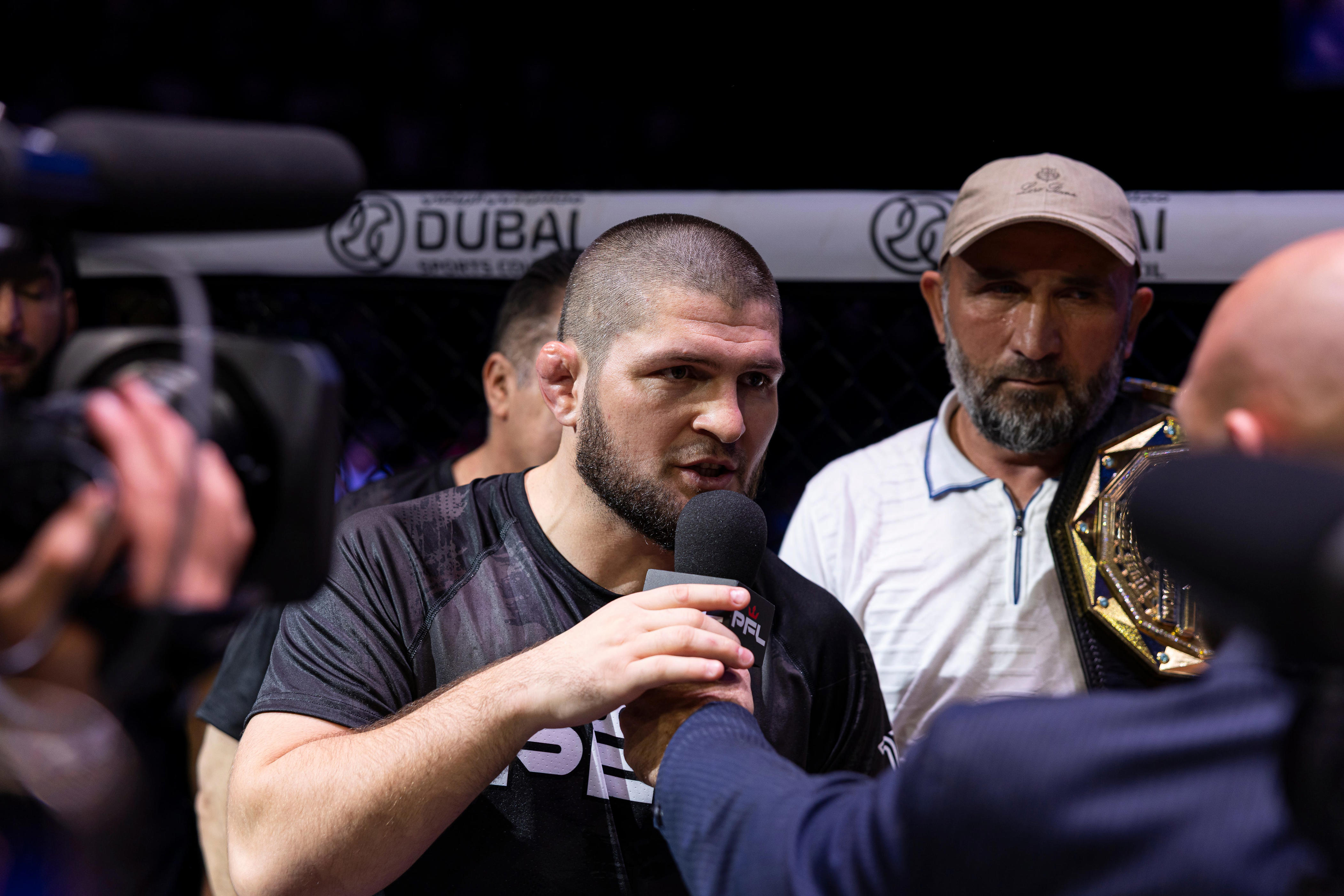 Khabib Nurmagomedov touts two future champions from his team