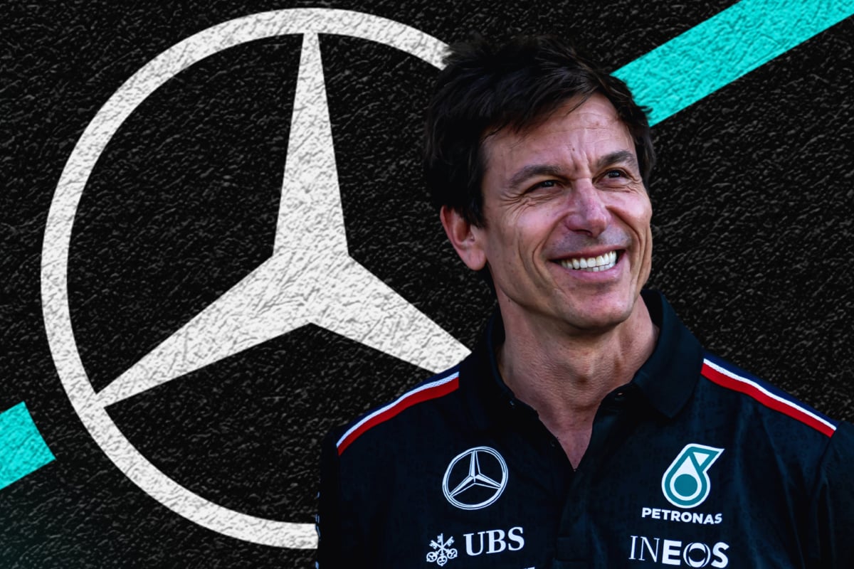 Spot the difference! Mercedes CHANGE F1 logo