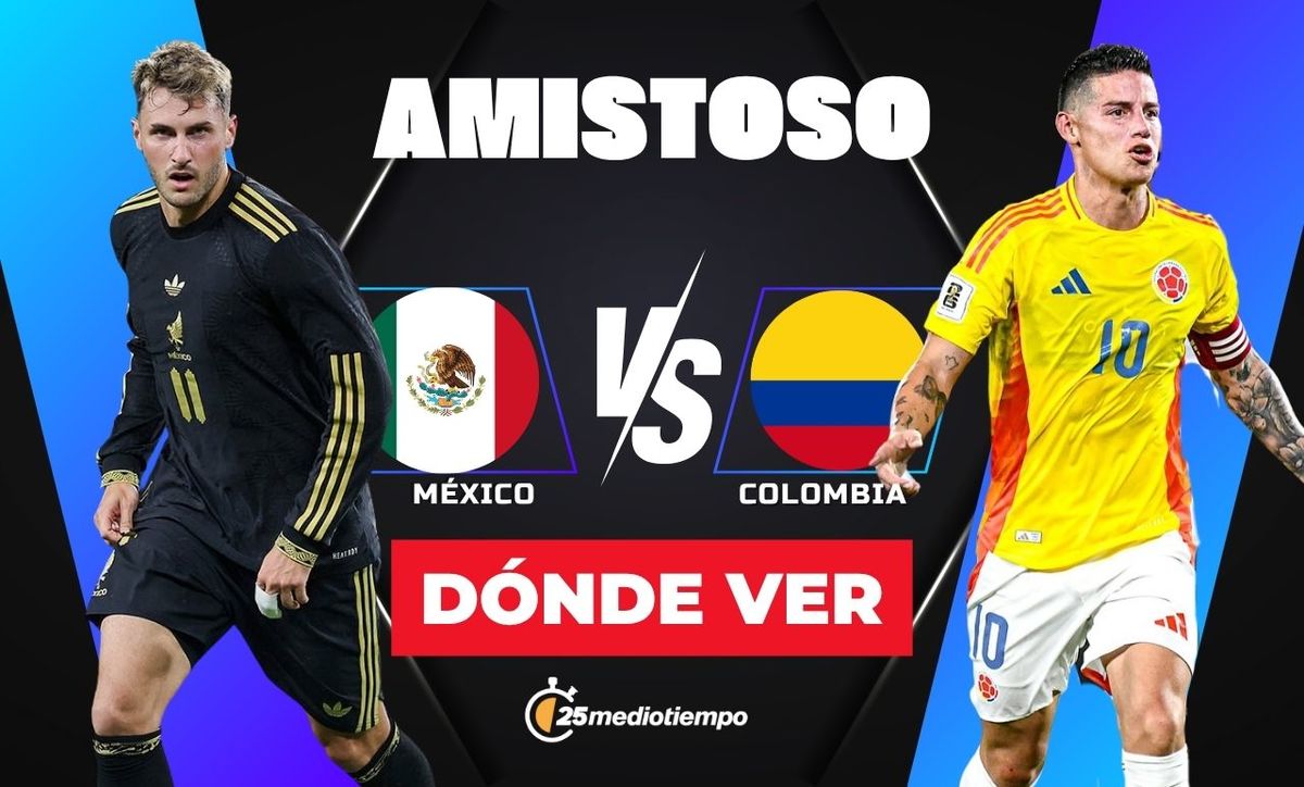 Mexico vs. Colombia EN VIVO. Partido Amistoso rumbo Mundial 2026 HOY