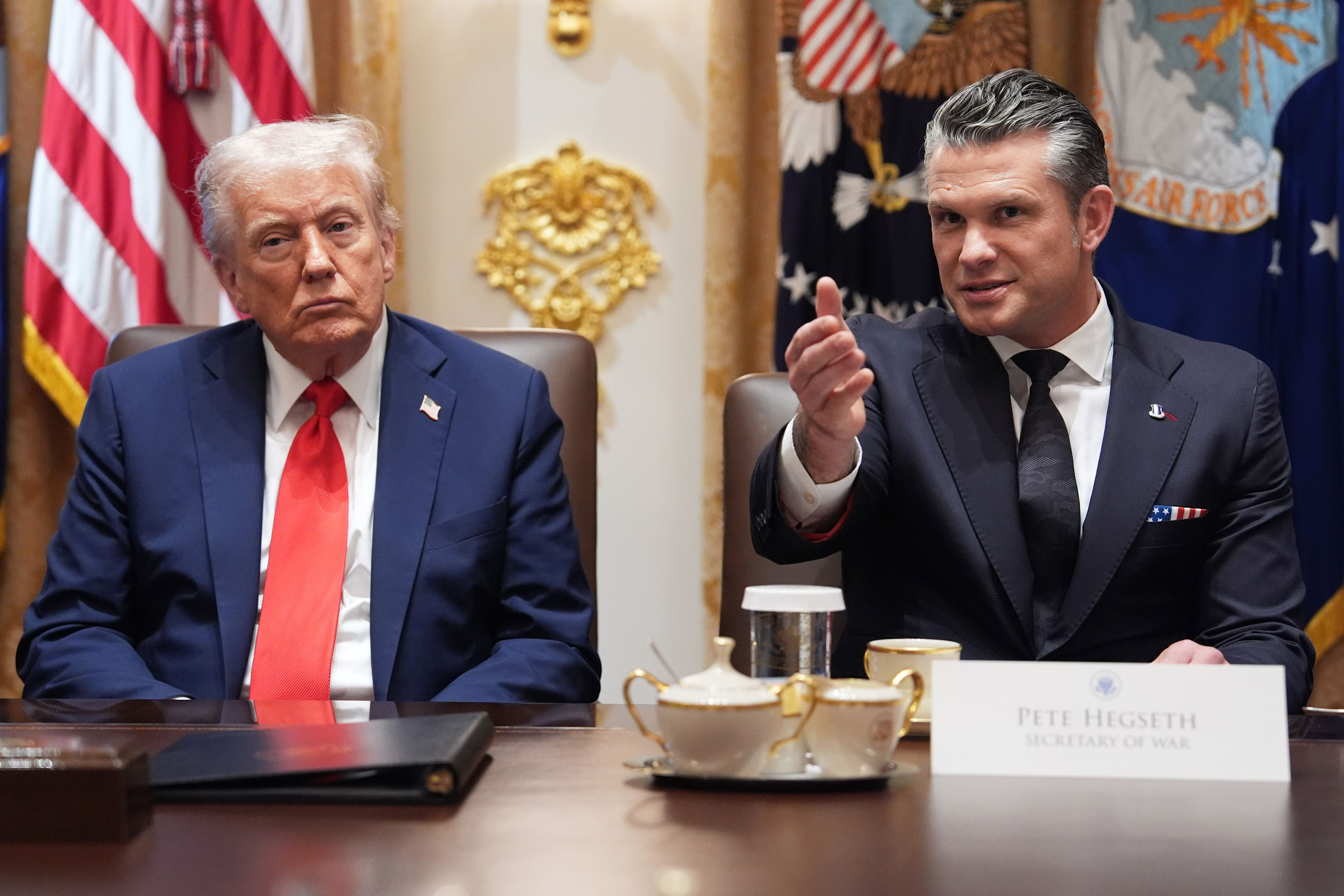 Pentagon will pay military troops, Trump says, shifting $8B