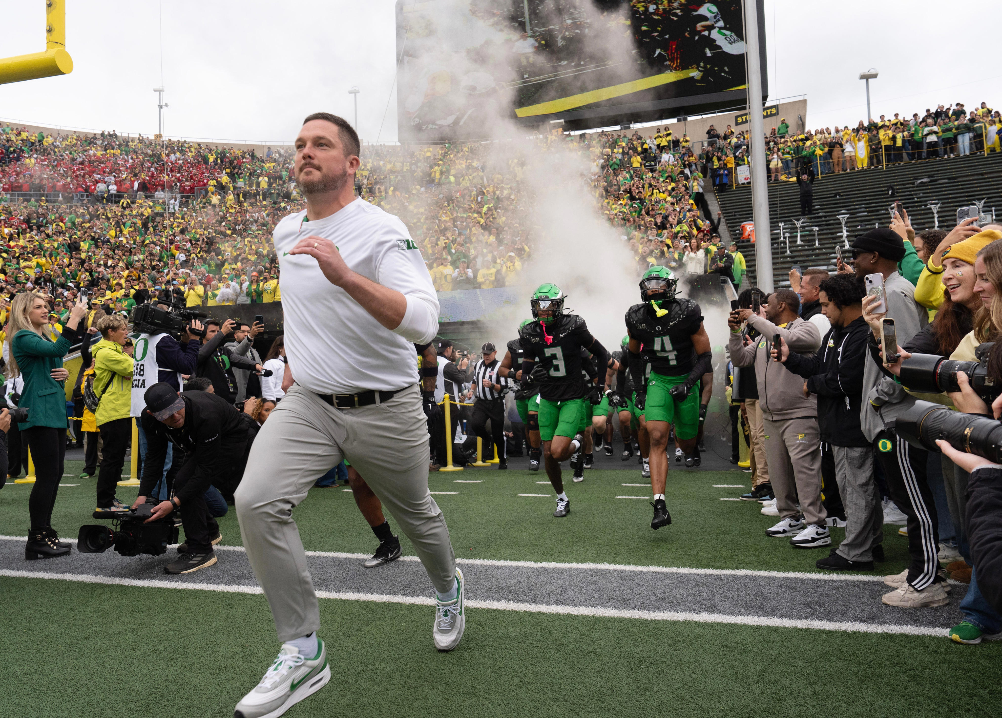 Oregon football's Dan Lanning talks prep for James Madison and CFP run