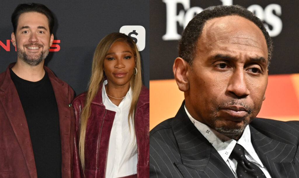 Alexis Ohanian Claps Back at Stephen A. Smith Over Serena Super Bowl Shade