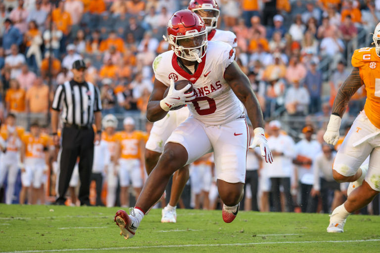 Arkansas football injury report | Running back Braylen Russell out vs LSU