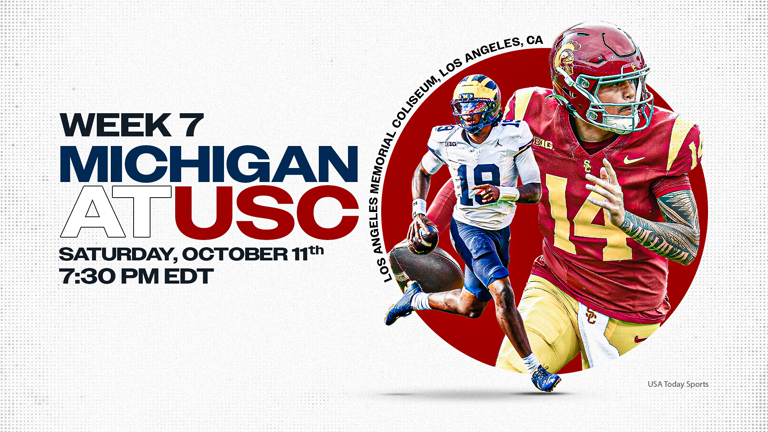 No. 15 Michigan owned at line of scrimmage in loss at USC: Highlights