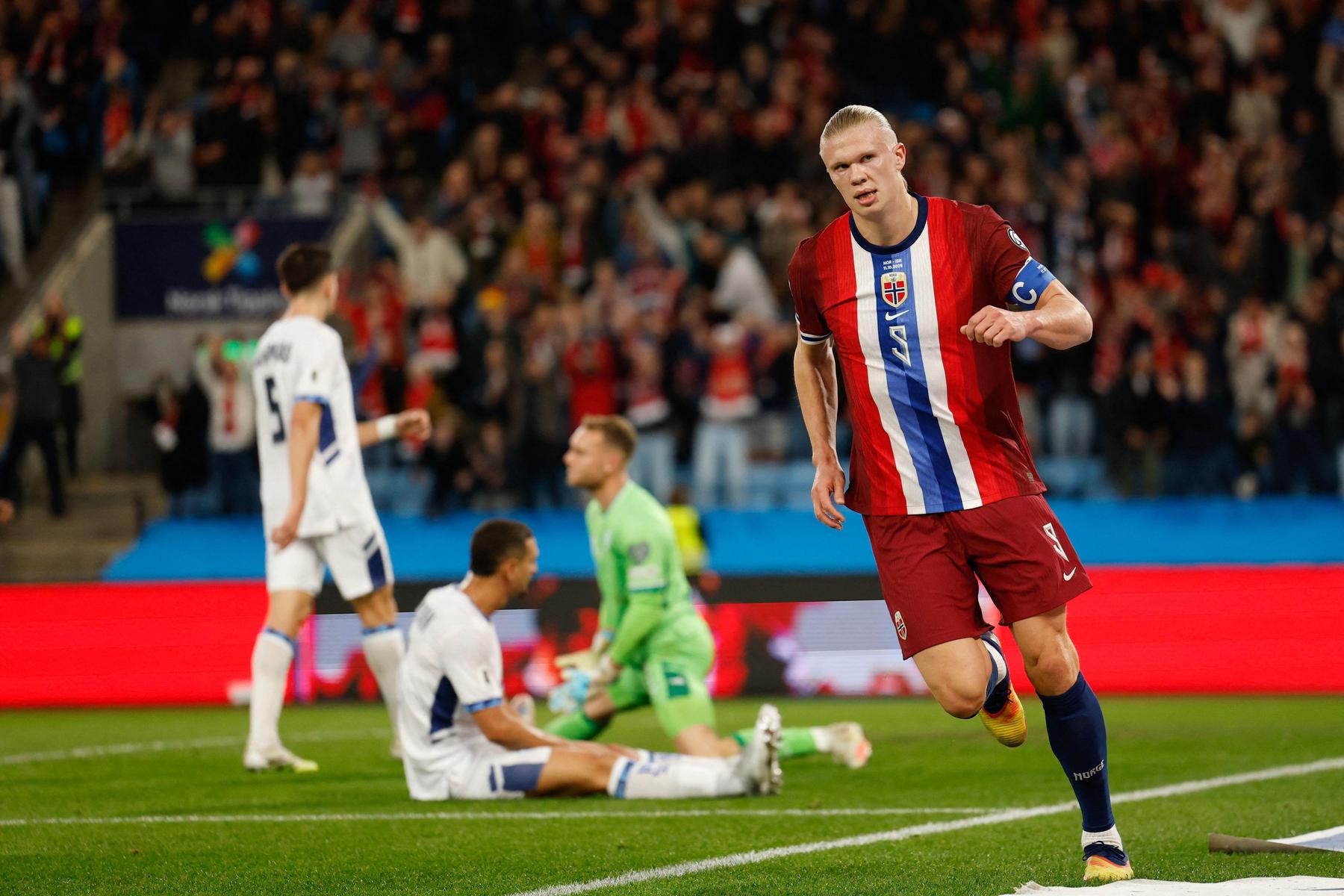WM-Qualifikation: Erling Haaland mit drei Toren und zwei verschossenen ...
