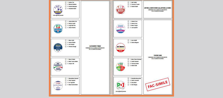 Elezioni regionali, ecco come si vota