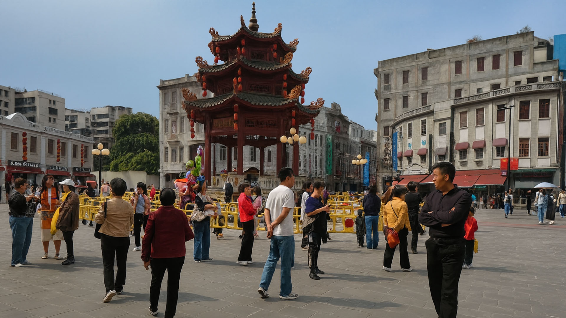 Old Style Park in Shantou City – China 4K