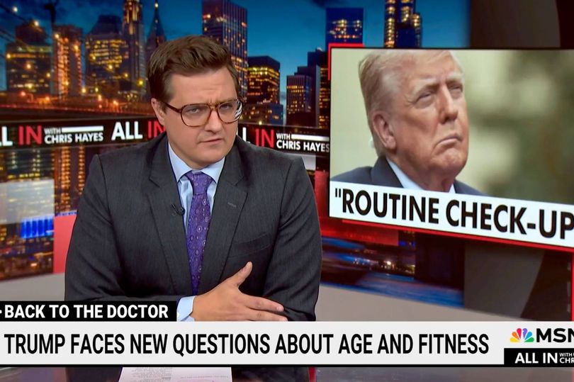 MSNBC host questions White House story around President Trump's health ...