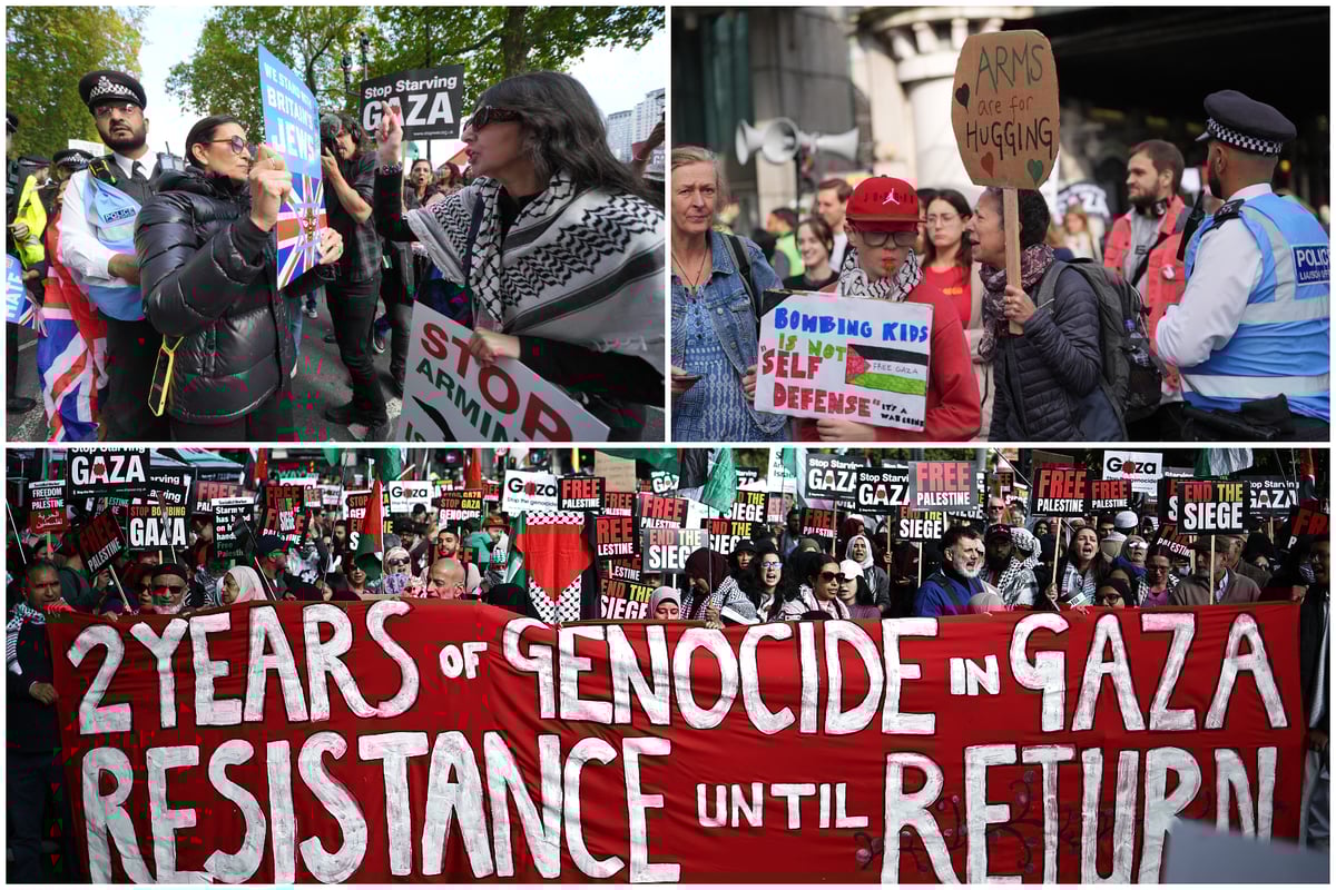 London protests LIVE: Police arrest Youth Demand activists as hundreds ...