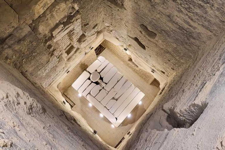 4,500-year-old mystery solved after hydraulics found in ancient pyramid