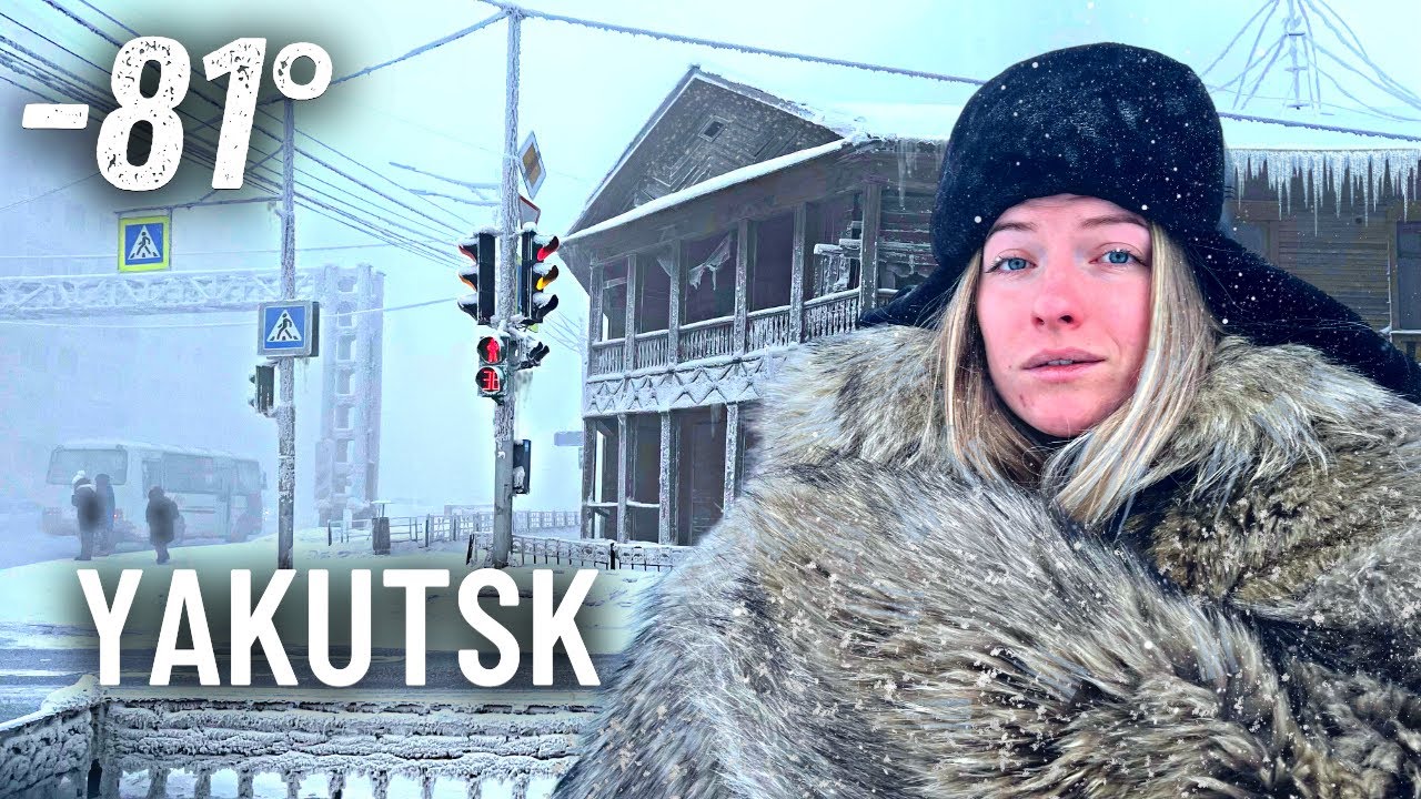 Life in the coldest place on Earth (record-breaking cold!) | Yakutsk ...