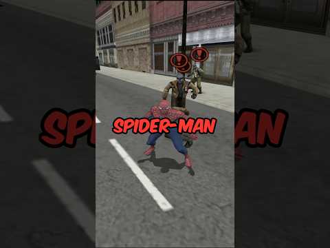 the evolution of Peter's death animation in Spider-Man games. # ...