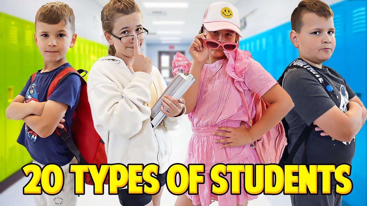 Back to school! 20 hilarious types of students | JKREW