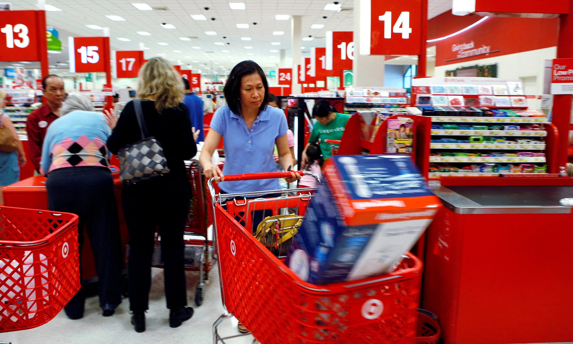 Five target stores opening across the US in hours...including one in ...