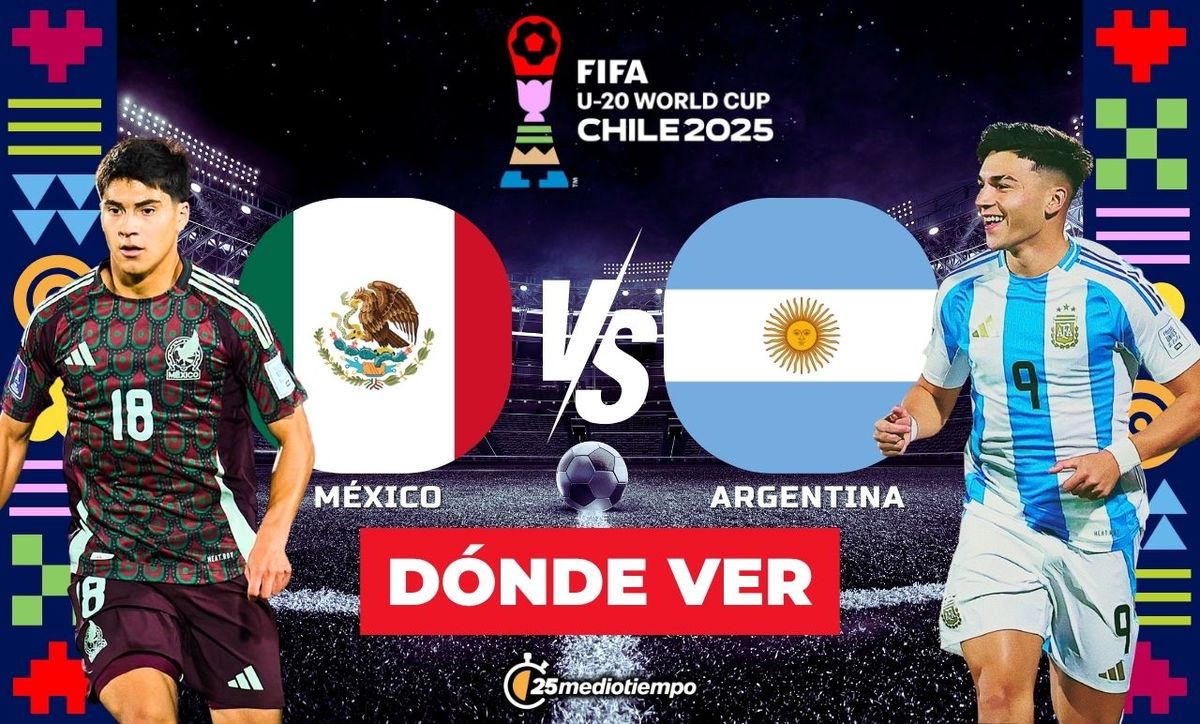 México vs. Argentina EN VIVO. Cuartos de Final Mundial Sub 20 HOY ONLINE
