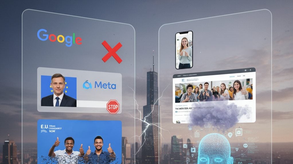Μετά τη Meta, και η Google σταματά τις πολιτικές διαφημίσεις στην Ευρώπη