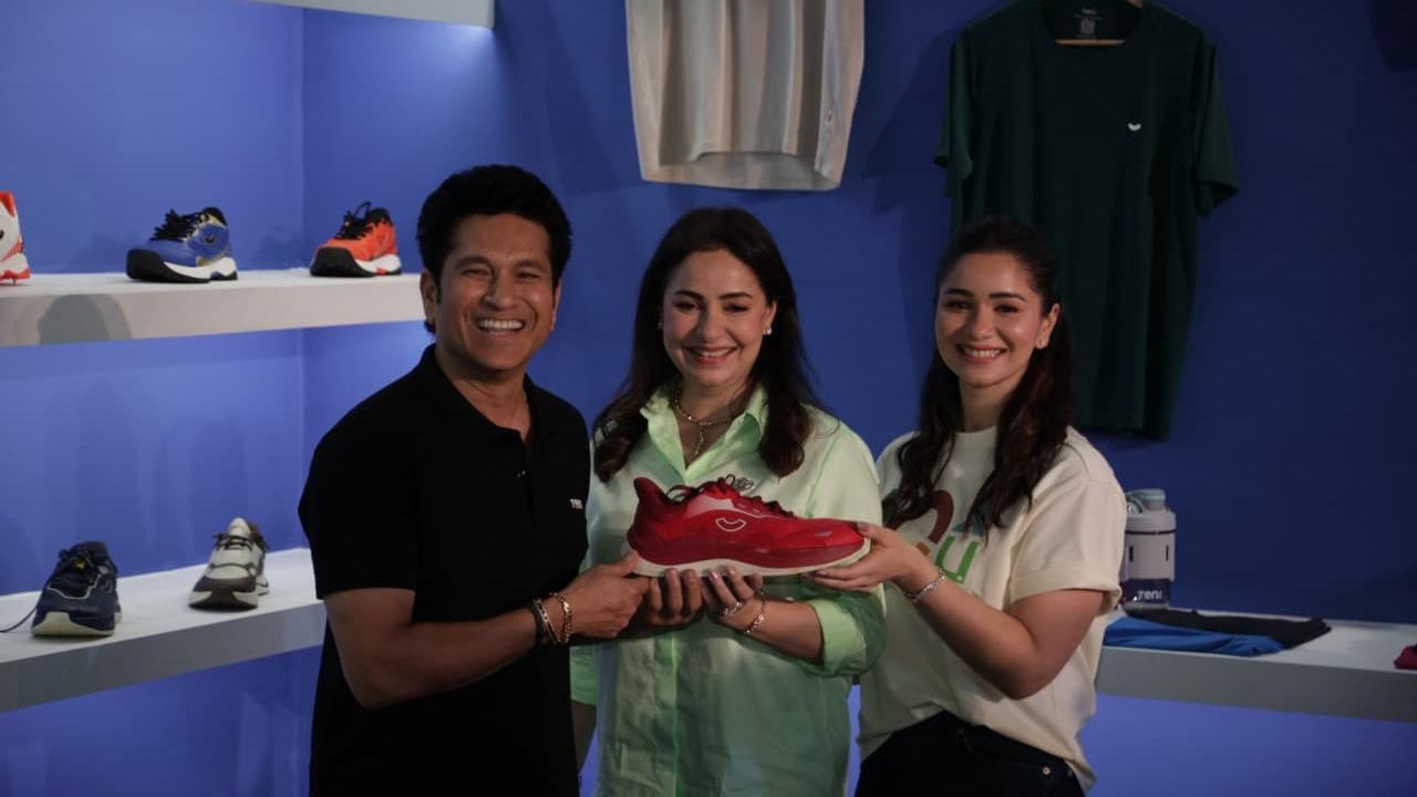 Sachin launches his new sportswear brand TEN x YOU