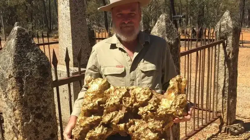 The World’s Largest Gold Nugget Was So Heavy, It Had To Be Broken To Be ...