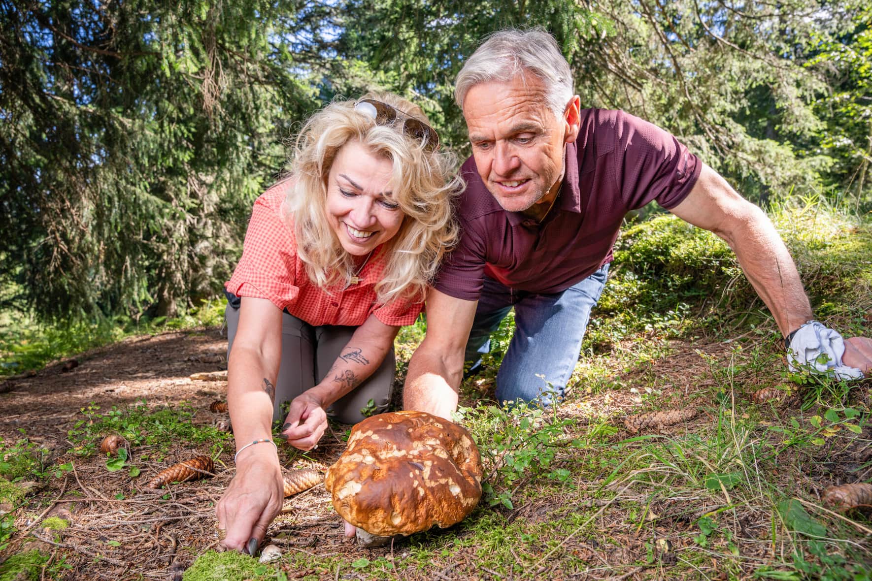 Jetzt sammelt er Pilze statt Medaillen