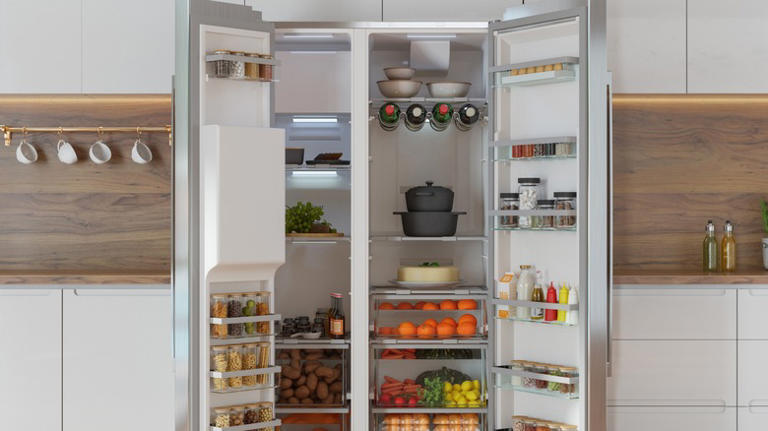 Organize Your Fridge Economically With A Dollar Tree Find That's ...