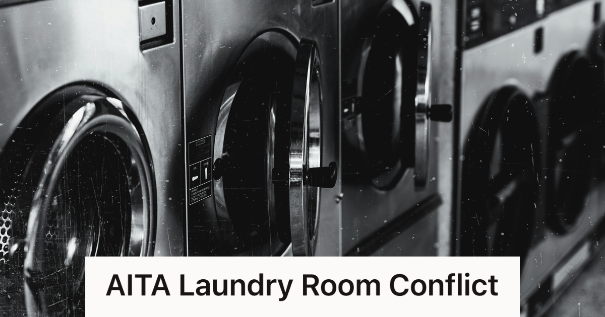 A Neighbor Tried To Jump Ahead In Line In The Communal Laundry Room, So ...