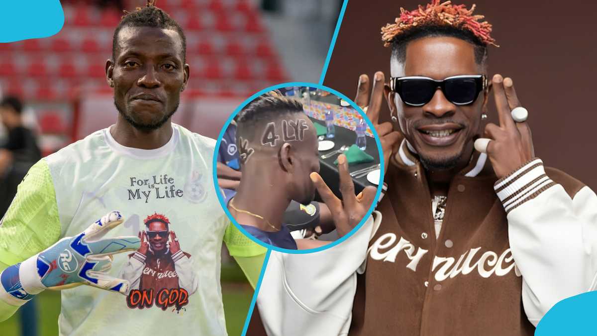 Benjamin Asare reveals Shatta Wale tribute in haircut before Ghana vs ...