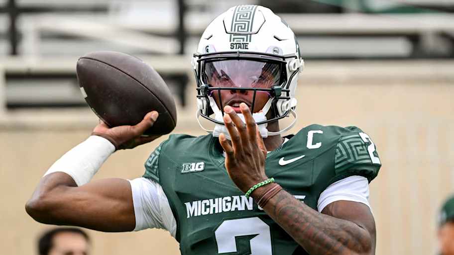 Michigan State QB Aidan Chiles exits vs UCLA after big hit: Latest ...