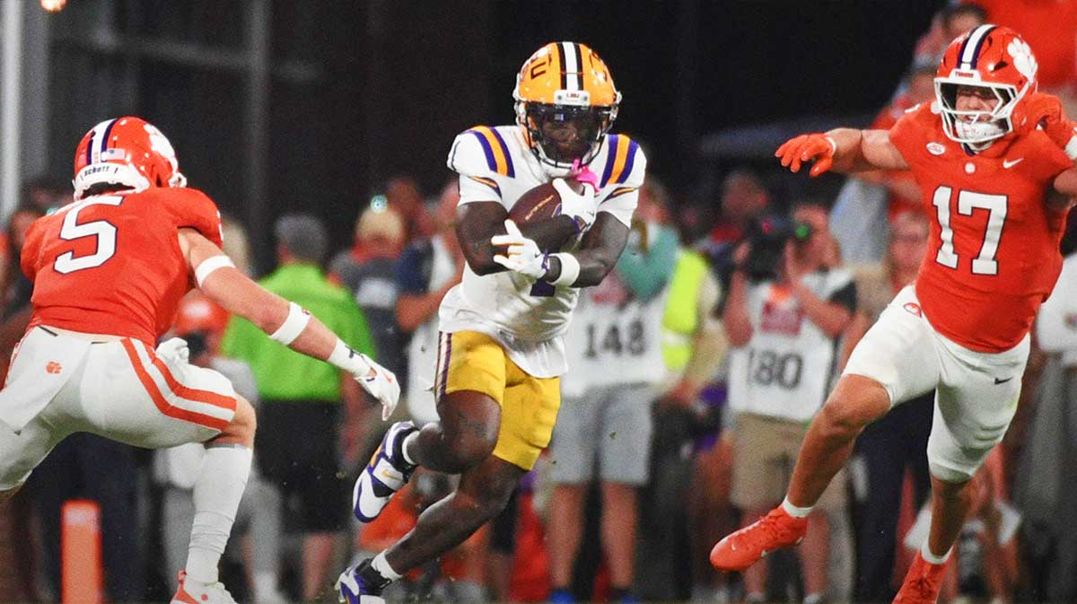LSU football WR Aaron Anderson a ’50/50′ for clash with South Carolina