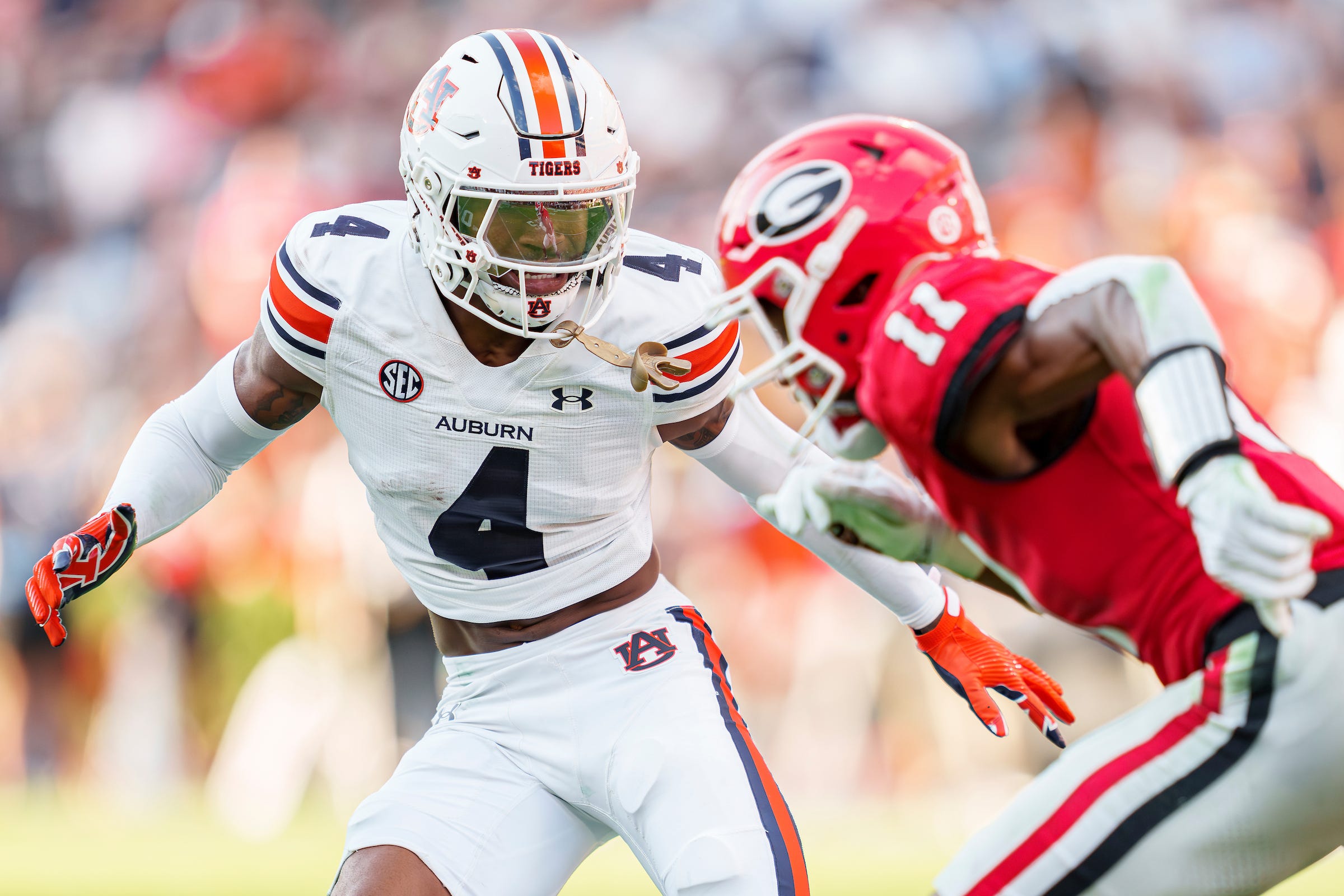 Auburn football CB Kayin Lee ejected for targeting, will miss second ...
