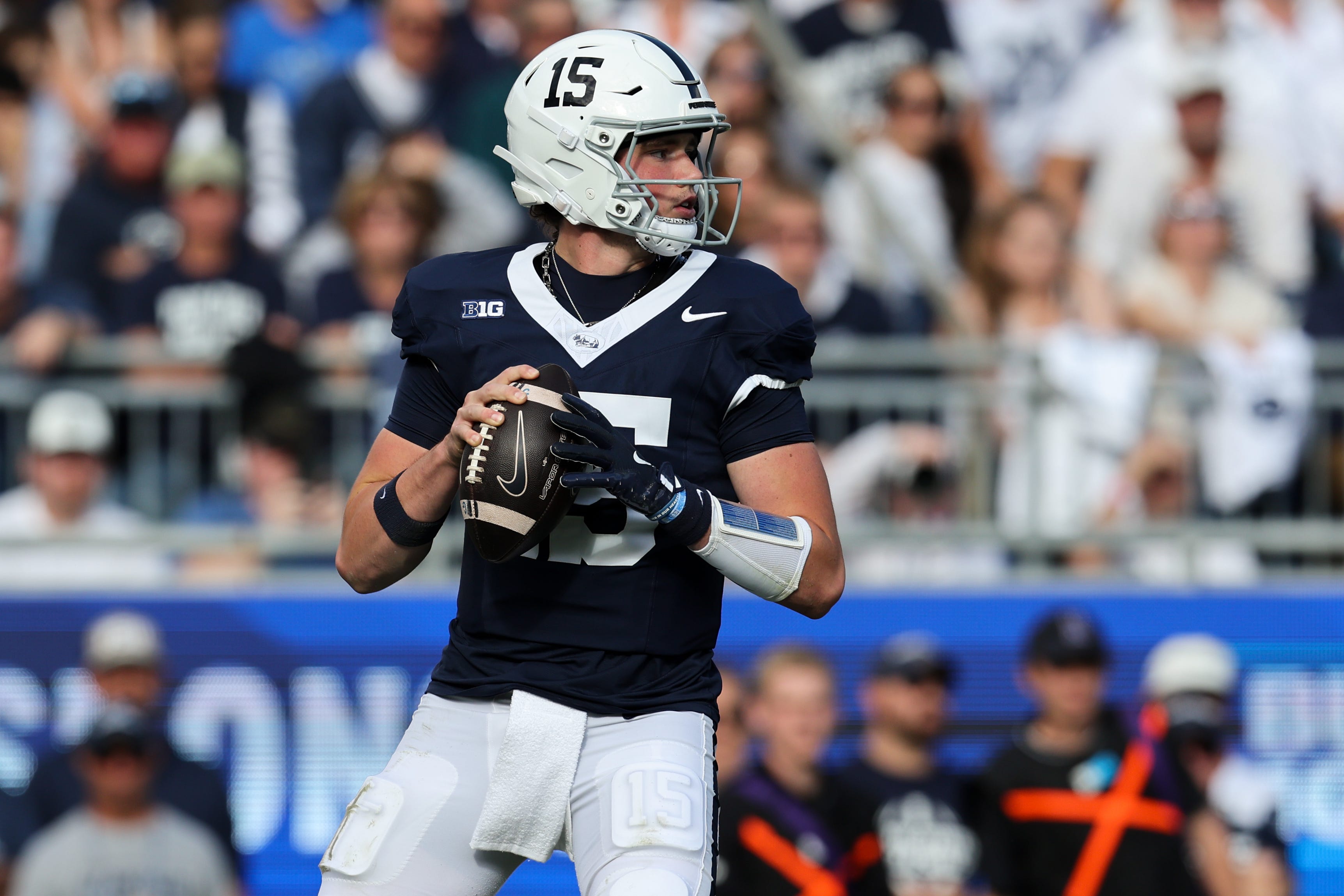 Penn State football stunned by Northwestern on homecoming as fans chant ...