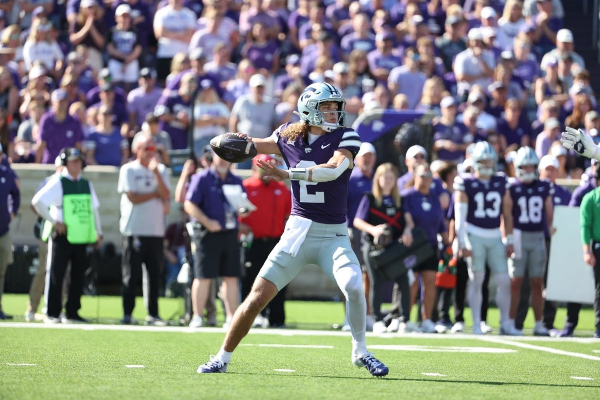 Kansas State takes advantage of mistakes to pull away from TCU