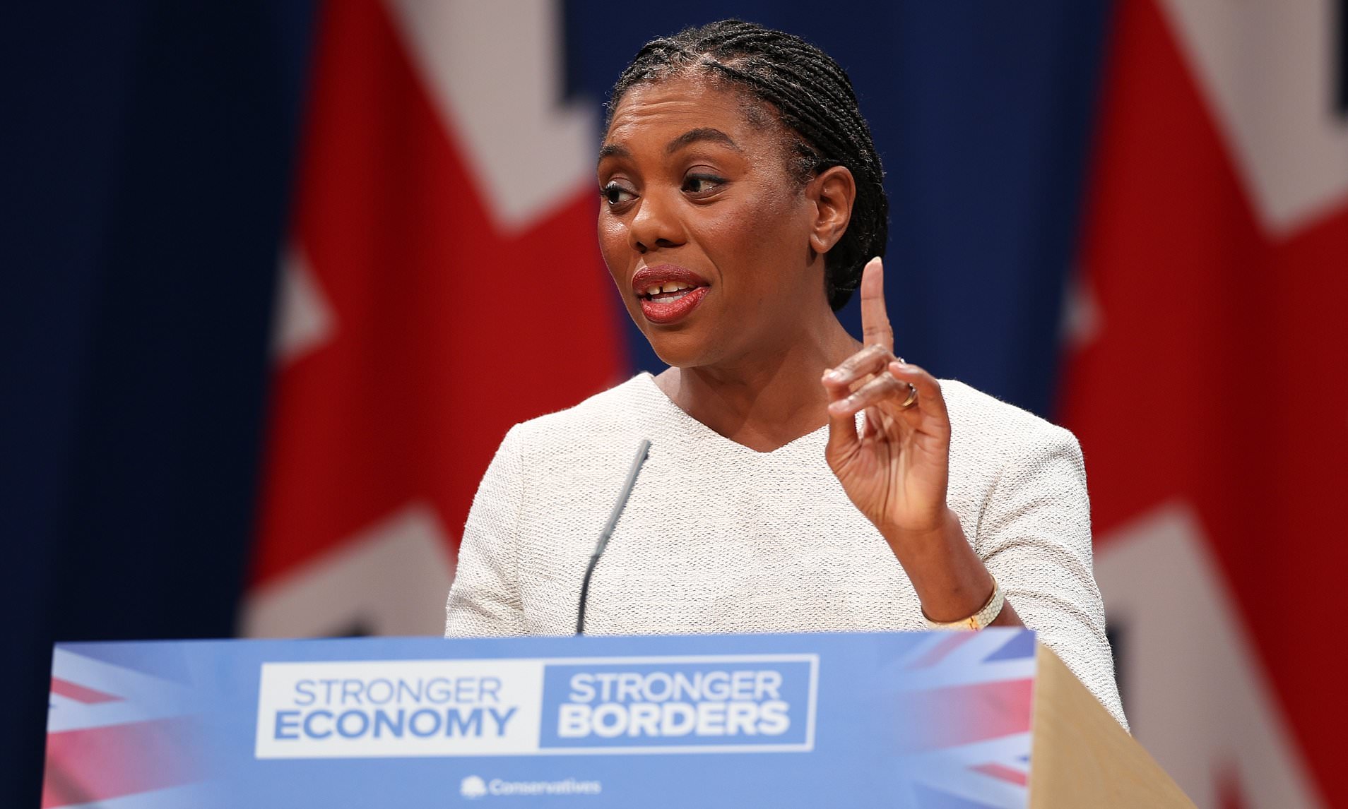 Kemi Badenoch calls on Rachel Reeves to follow her lead and abolish ...
