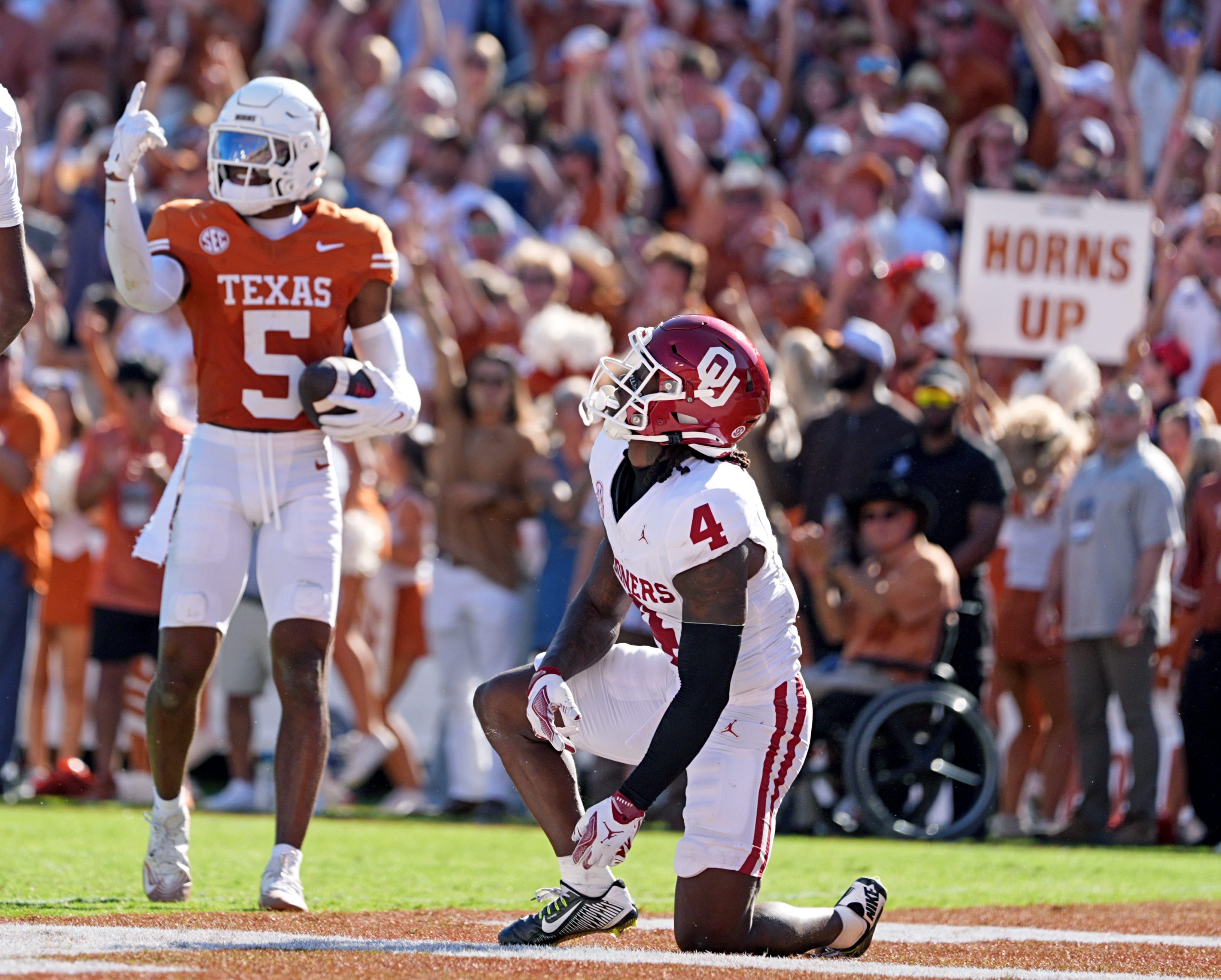 OU football vs Texas recap: Arch Manning, Longhorns hand John Mateer ...