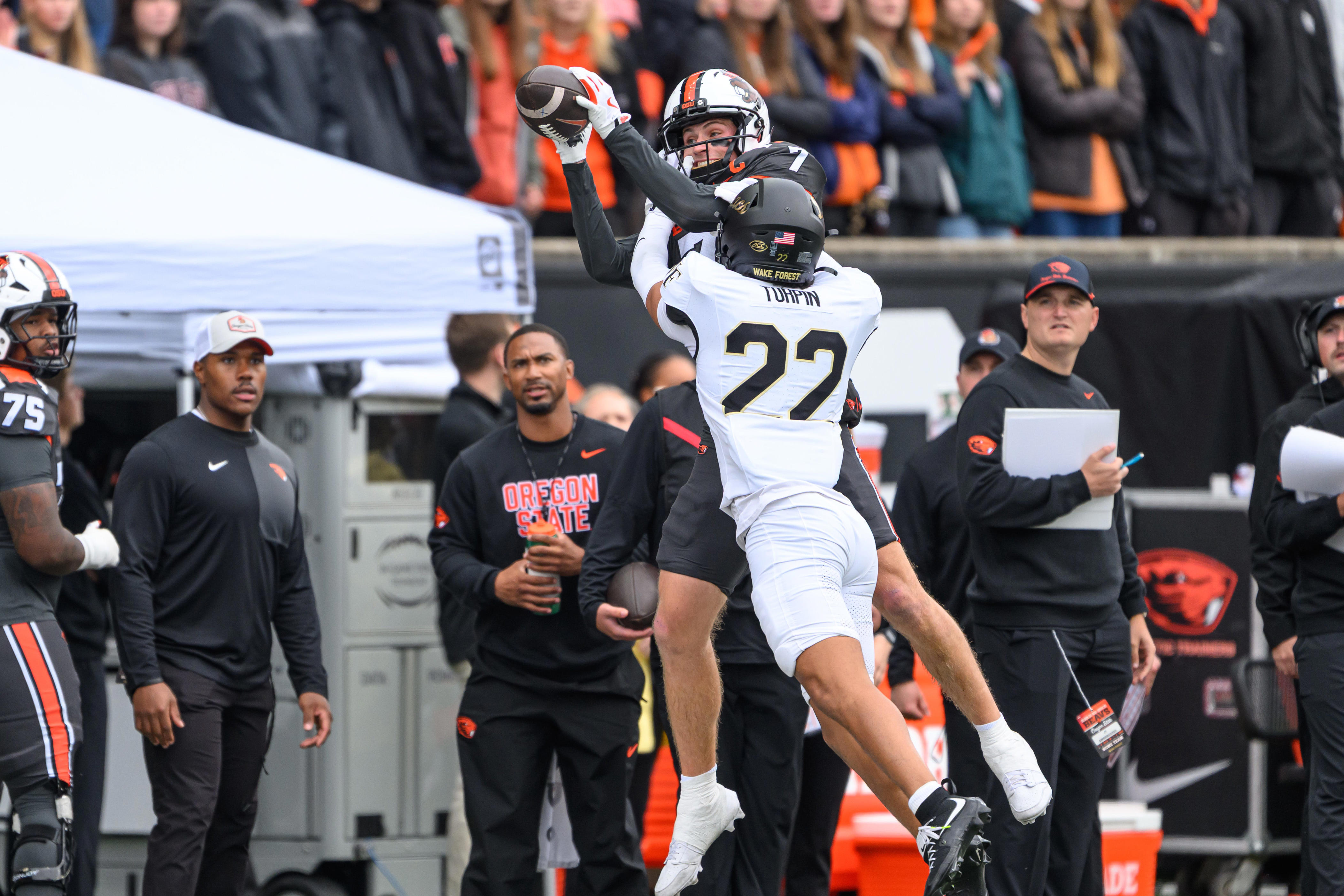 Oregon State football vs. Wake Forest highlights | Beavers show little ...