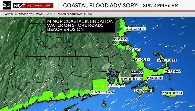 Boston nor'easter weather forecast calls for strong wind gusts, heavy ...
